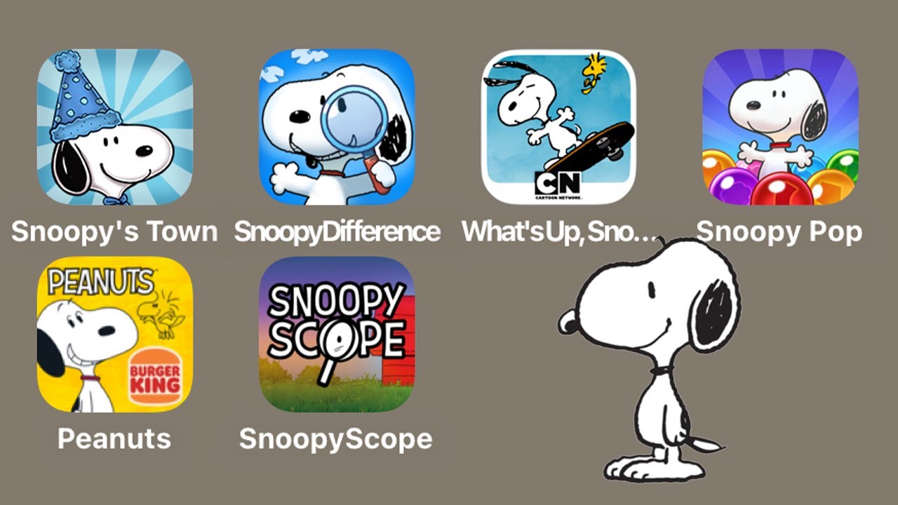 Peanuts Snoopy's Town Tale/Peanuts Snoopy's Spot the Difference/Peanuts ...