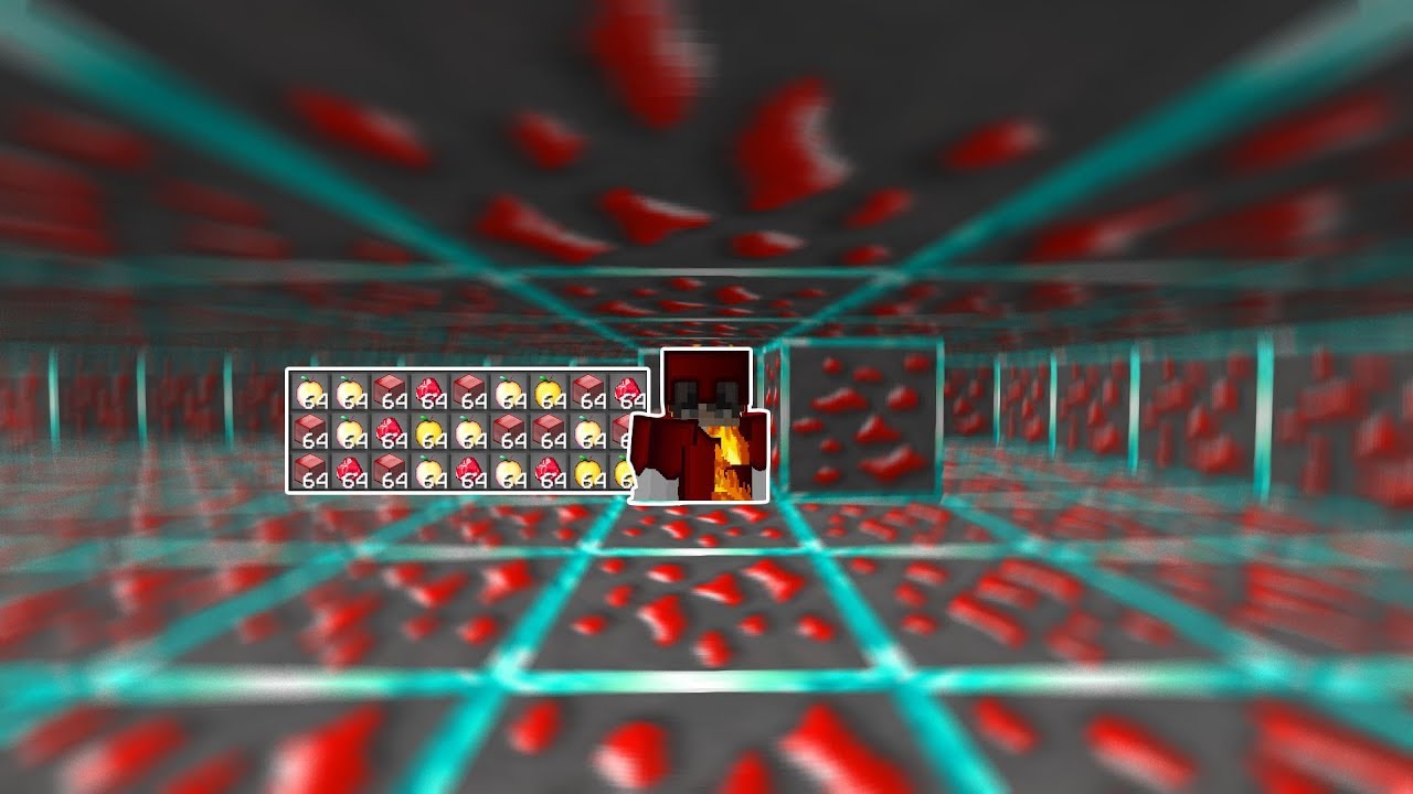 trapping a full diamond hacker in HYPIXEL UHC - YouTube