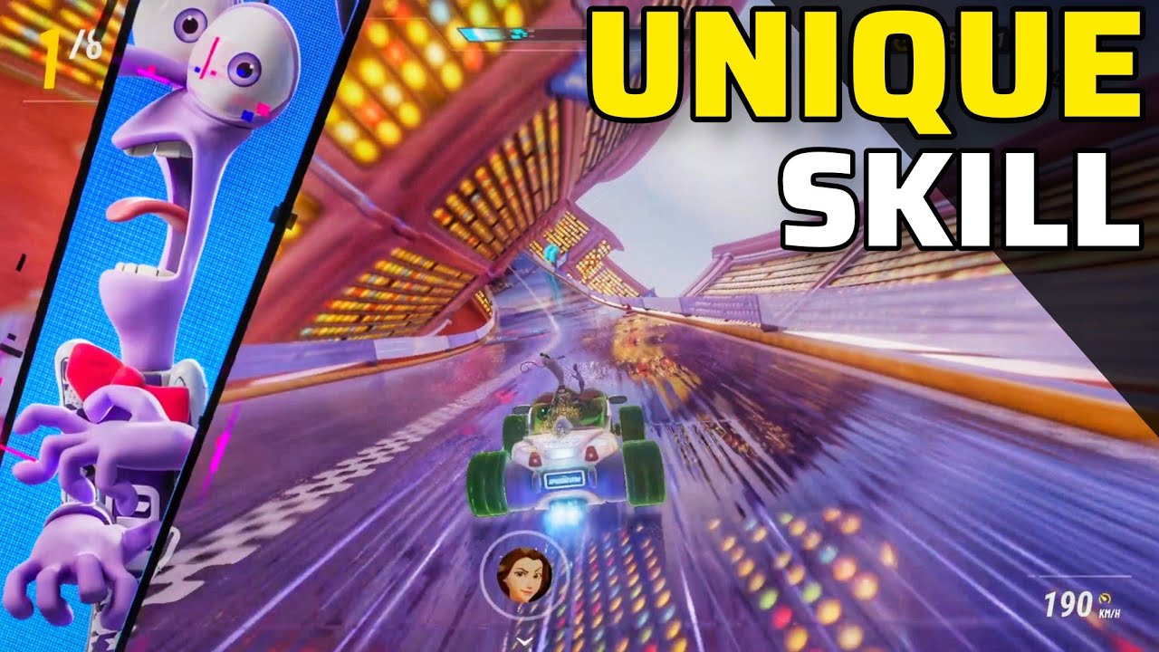 Fear Unique Skill Showcase Gameplay | Disney Speedstorm - YouTube