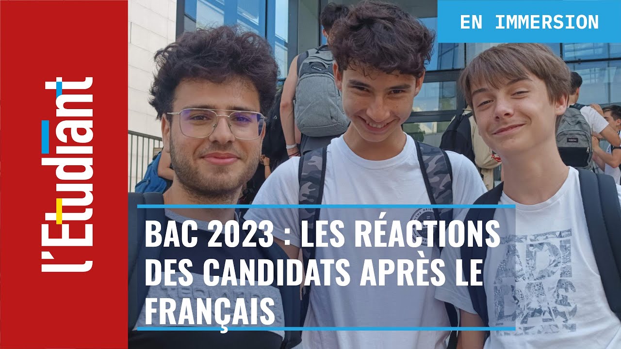 Bac de français 2023 : entrée en matière pour les élèves de première ...