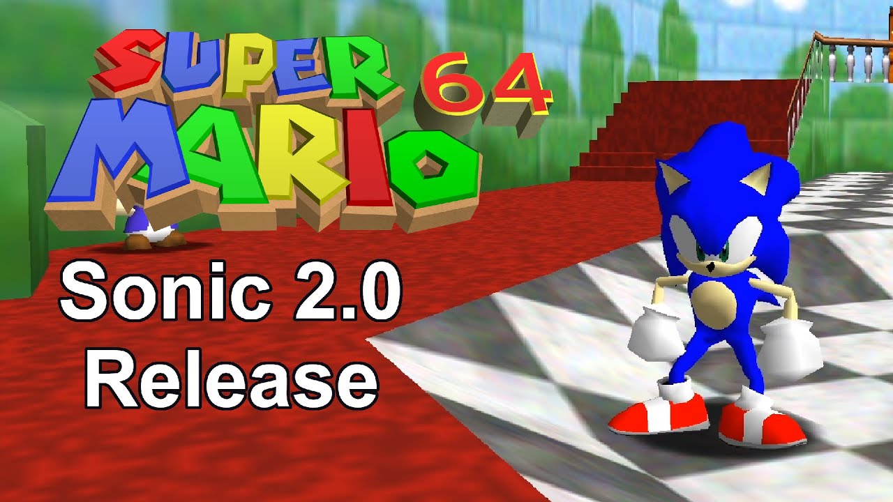 Mario 64 Sonic Edition (RELEASE 2.0) - YouTube