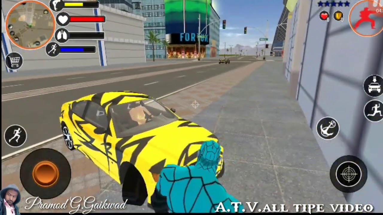 Miami Rope Hero.game video - YouTube