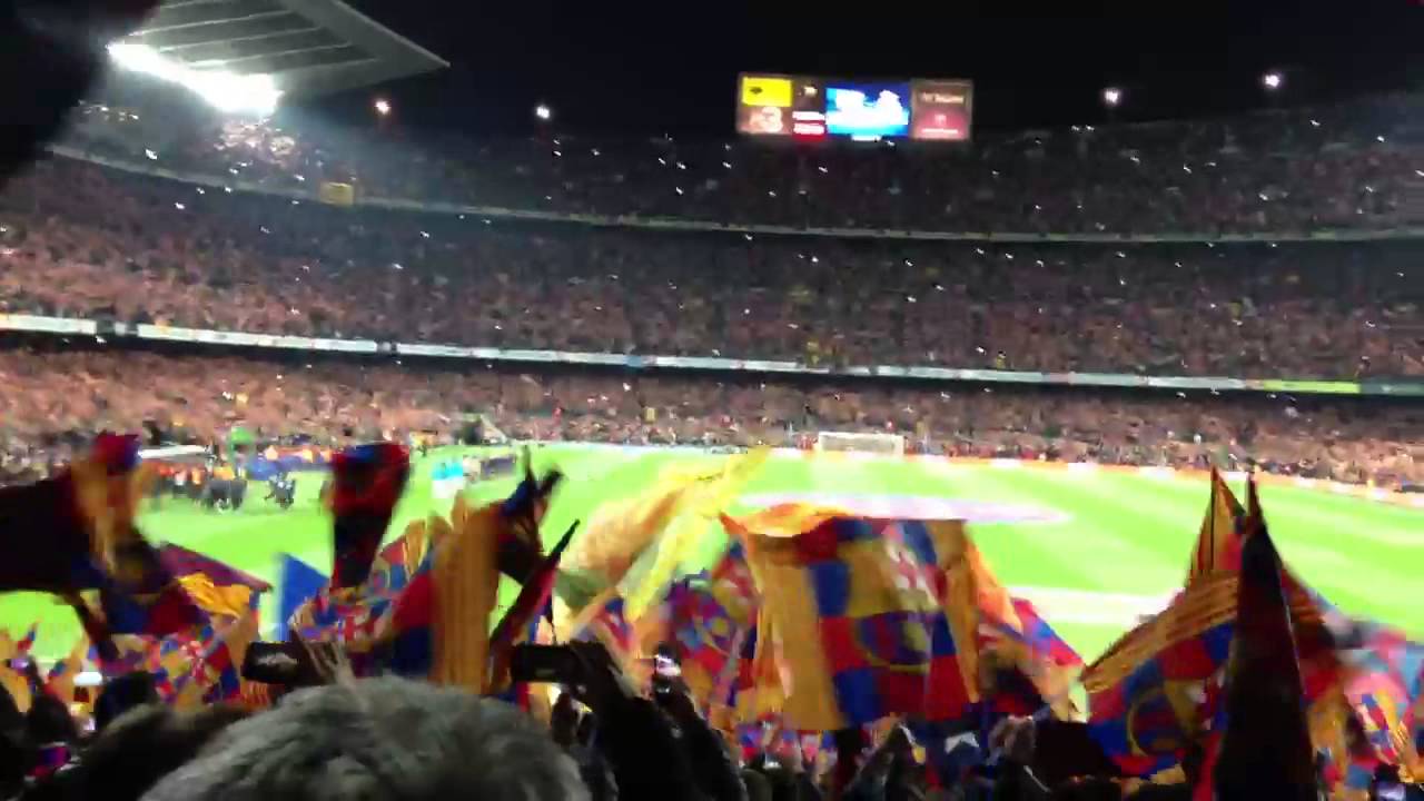 Barca chant. - YouTube