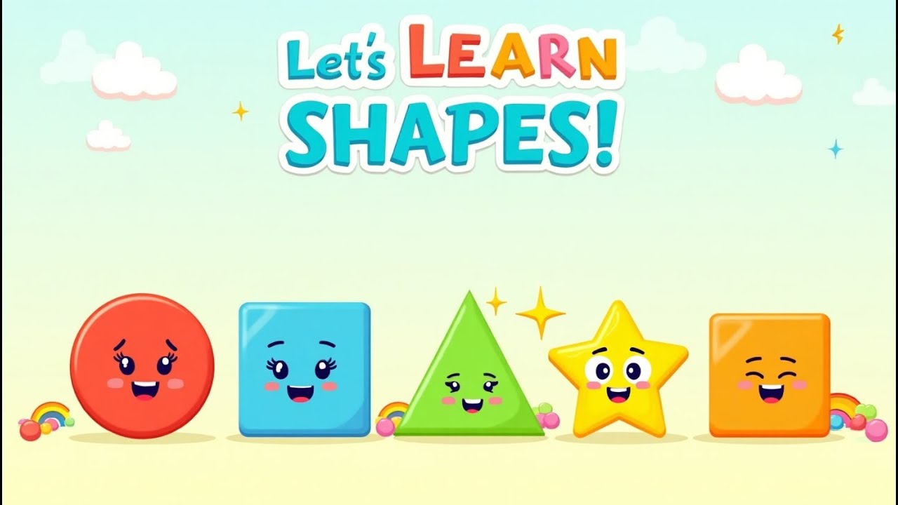 Learn Shapes for Kids | Circle, Square, Triangle, Rectangle & more ...
