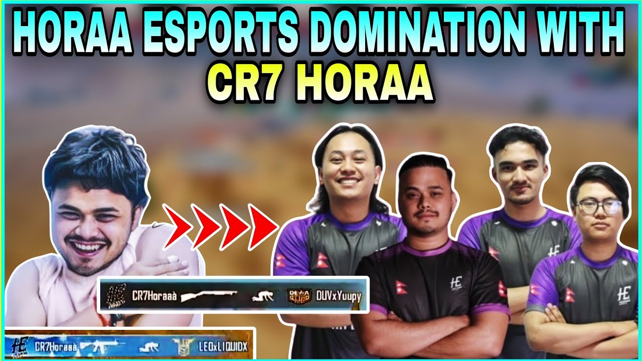 Horaa Esports Domination With Cr7 Horaa | Horaa Esports Comeback Chicken Dinner | Clash with kvn ...