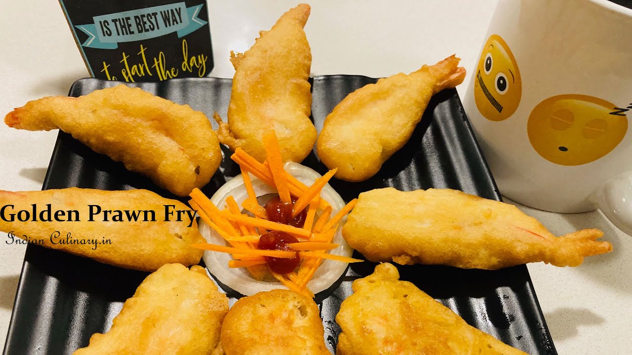 Prawn Golden Fry - YouTube