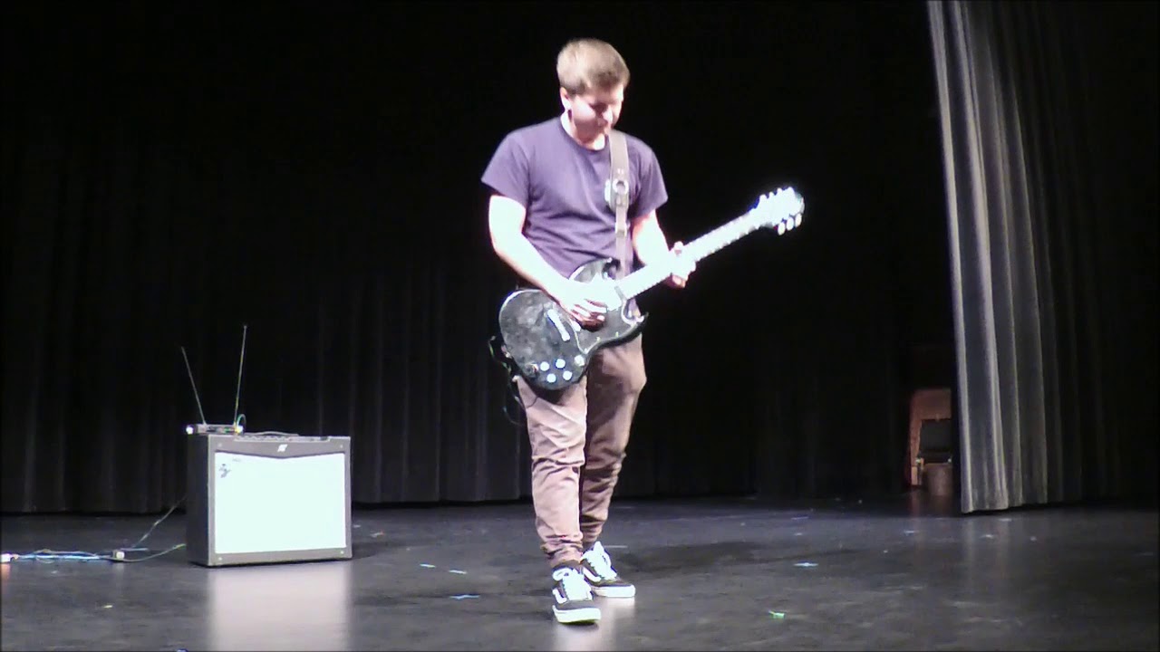 Tanner Collins AHS Talent Show 18 - YouTube