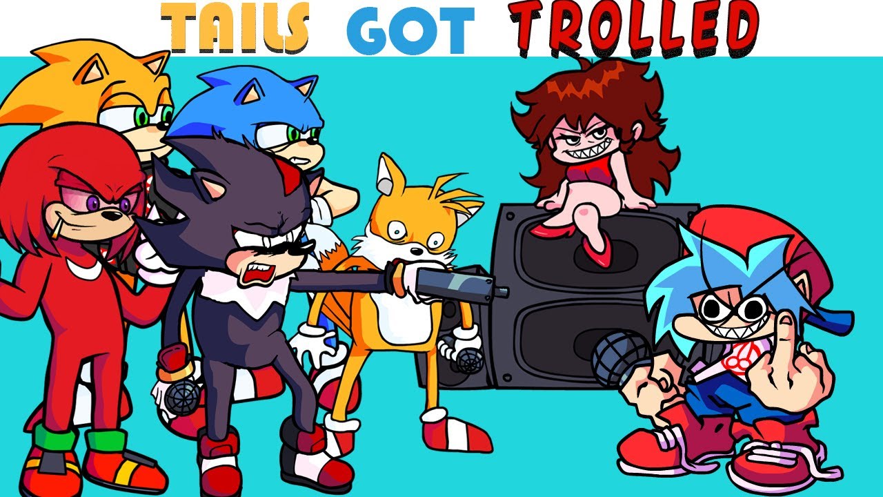 FNF: Tails Got Trolled Mod v3 - YouTube