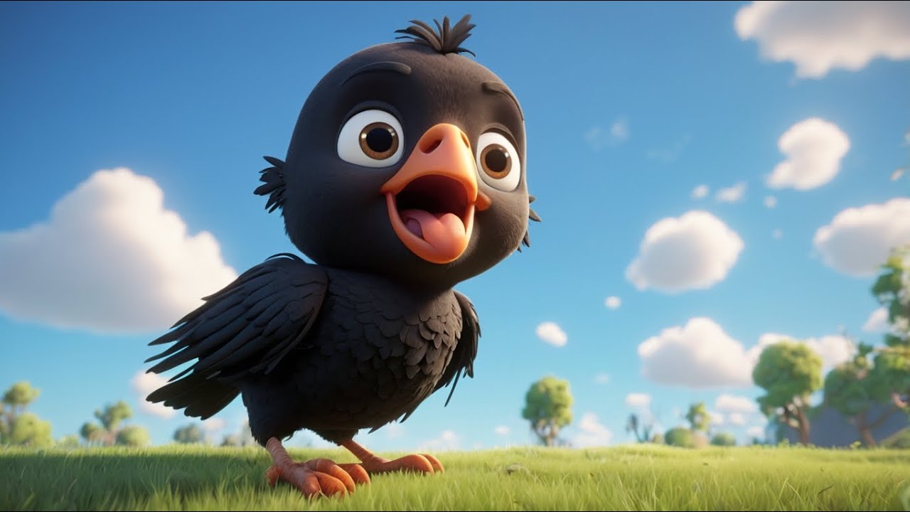 The Thirsty Crow Song | English Rhymes for Kids| Educational Nursery ...