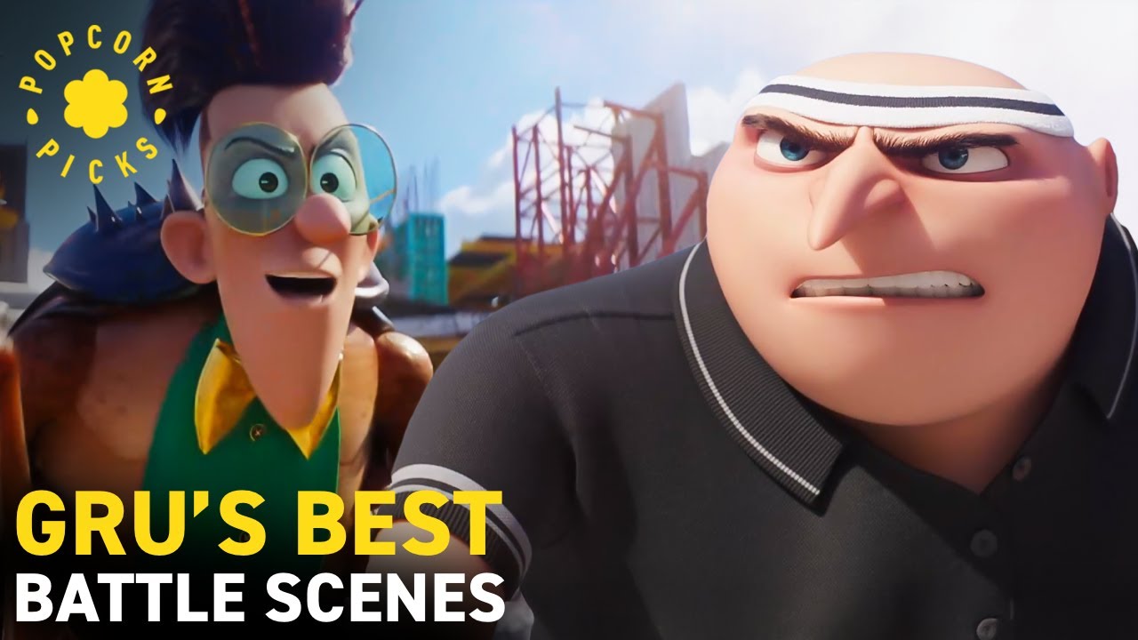 Gru's Best Fight Scenes - YouTube