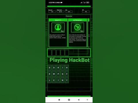 🙃playing HackBot 👨‍💻 - YouTube
