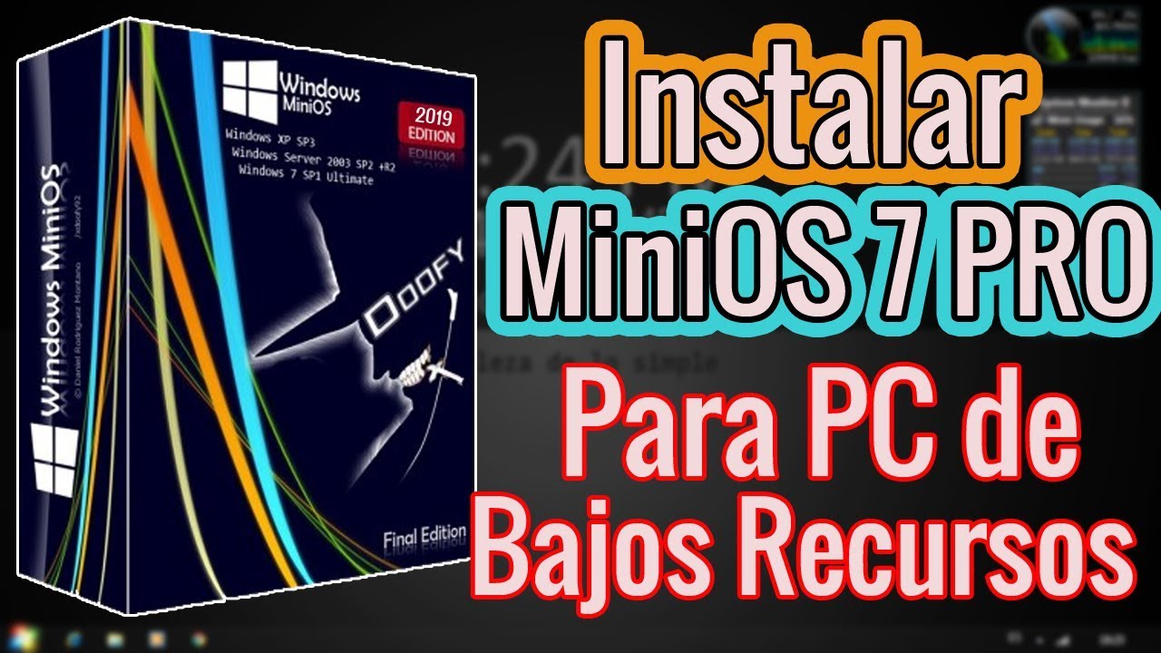 Instalar Windows MiniOS 7 PRO v2025 || Sin Errores - YouTube