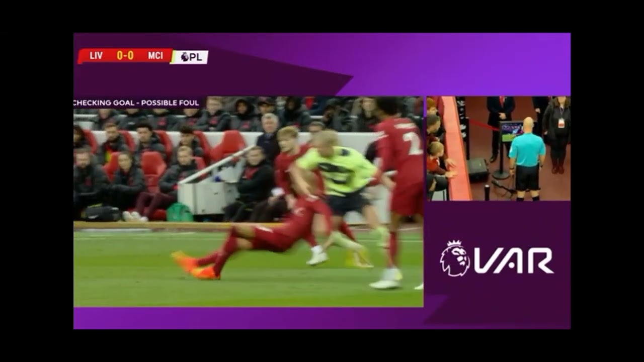 Hasil VAR Check (Foul No Goal) - YouTube