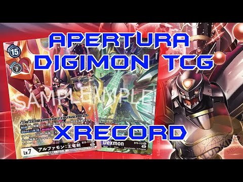 Apertura Caja DIGIMON TCG BT9 XRECORD - ¿ALPHAMON o DEATHXMON? - YouTube