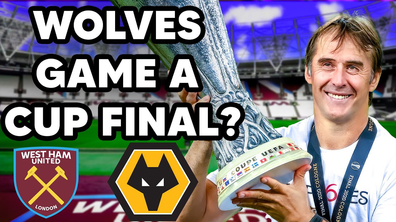 Sullivan says Wolves Game Is A Cup Final For Lopetegui's Job? - YouTube