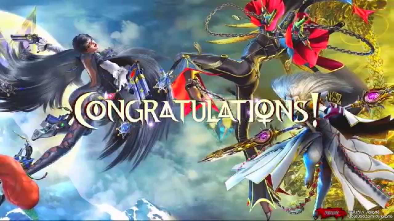Bayonetta 2 - Credits & Pole Dance XD - YouTube