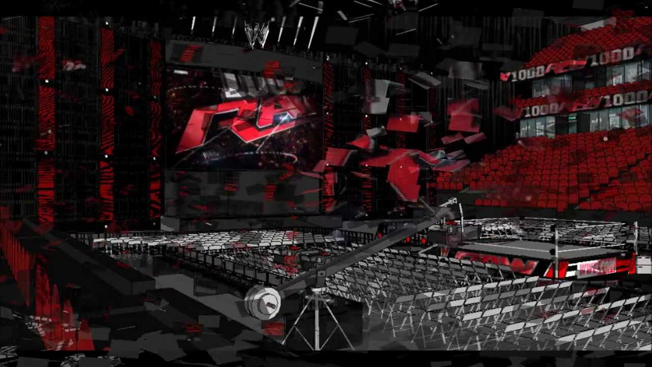 WWE RAW 1000 Stage - YouTube