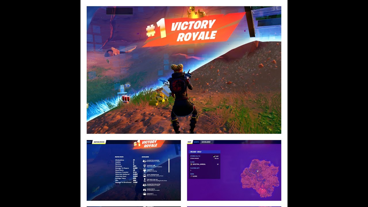 FORTNITE REMIX CHAPTER 2 RELOAD SOLO VICTORY ROYALE 21 KILLS - YouTube