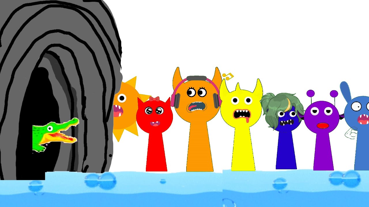 Animation INCREDIBOX SPRUNKI - Sprunki OREN &Be like you Mod Spprunki ...