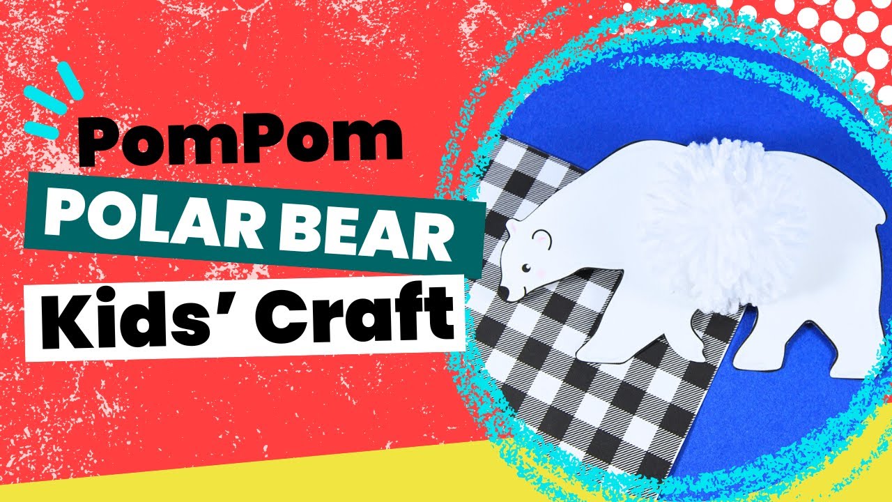 Free Printable Polar Bear Craft for Kids - YouTube