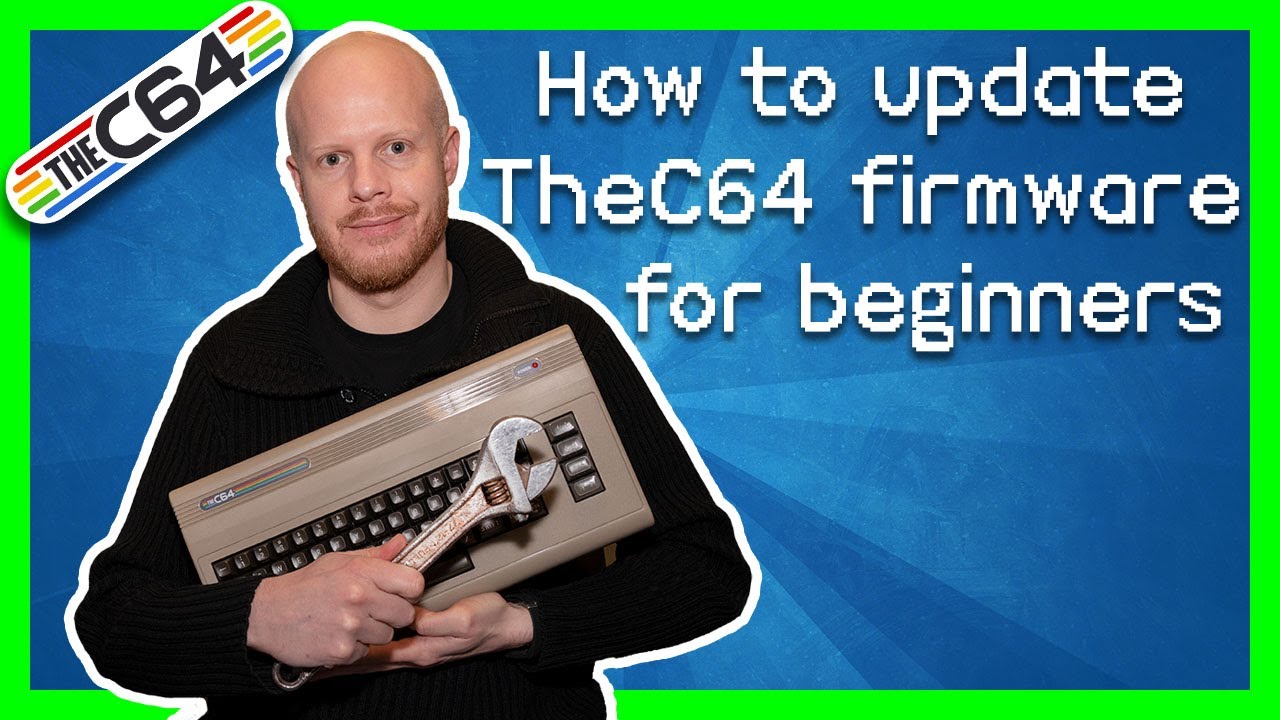 How to update the firmware in a TheC64 - A beginners guide - YouTube