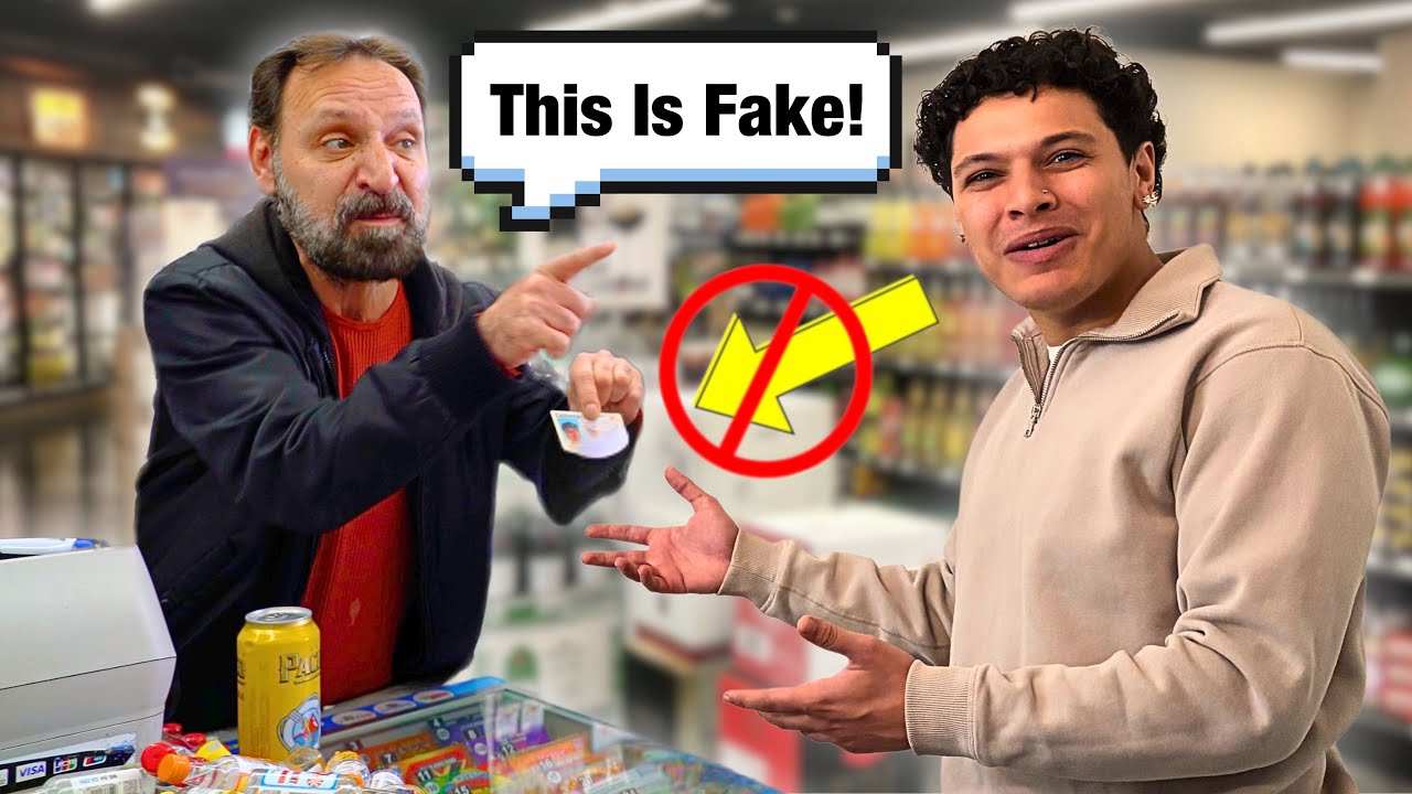 Acting SUS While Buying Beer! - YouTube