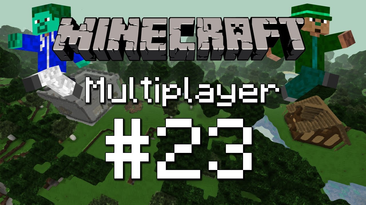 Pelataan Minecraft Multiplayer - Osa 23 - Uudet talot! - YouTube