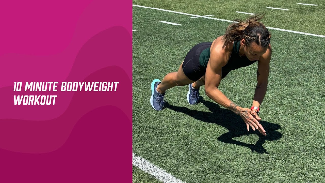Bodyweight Workout | Chantae McMillan x NOW Sports Hub - YouTube
