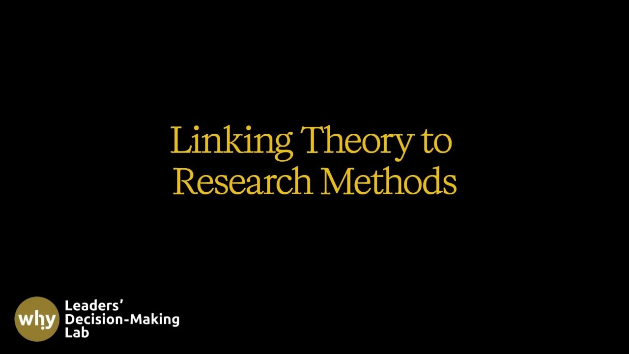 Linking Theory with Methods (Build Theoretical Framework | Ep. 8) - YouTube