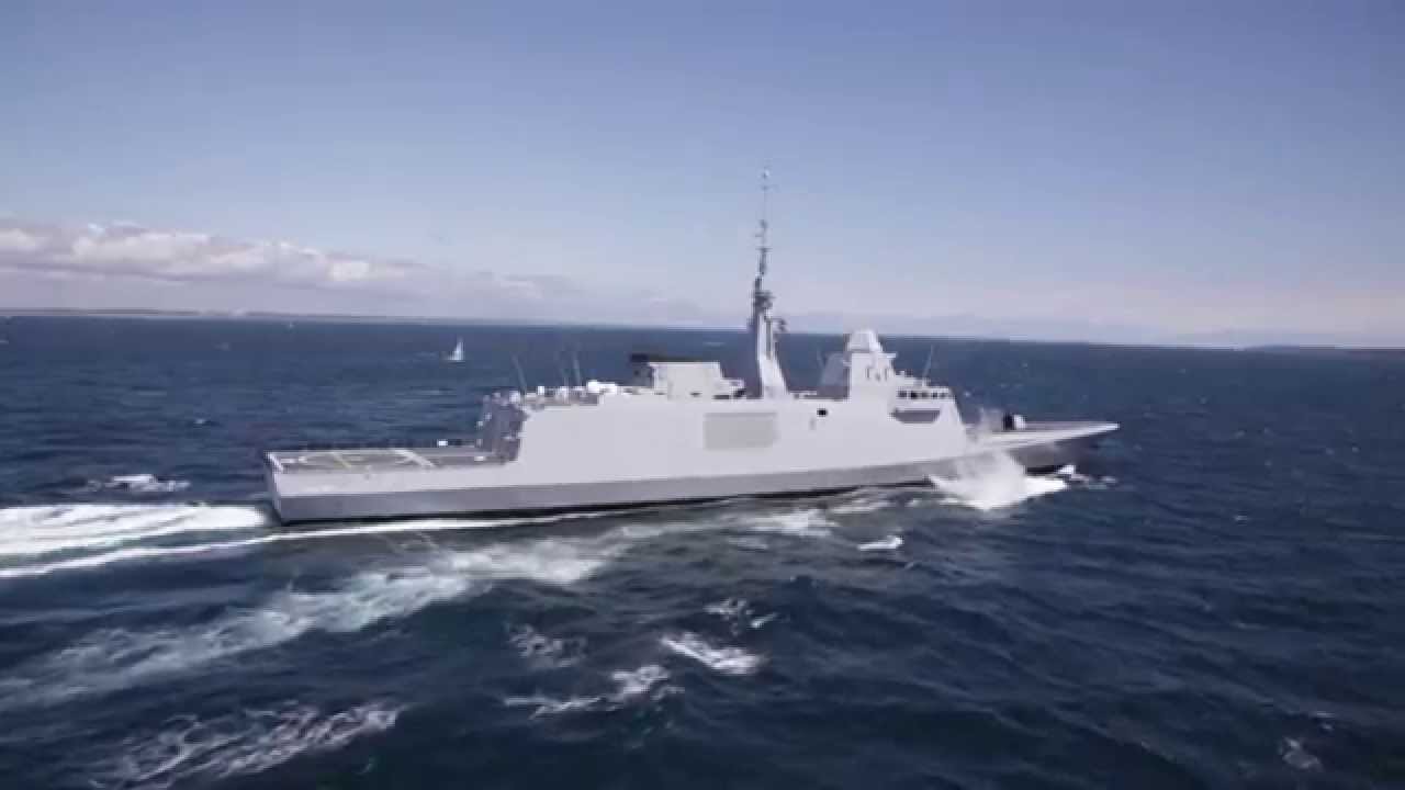Egyptian Navy FREMM Frigate Tahya Misr sails to Egypt - تحيا مصر - YouTube