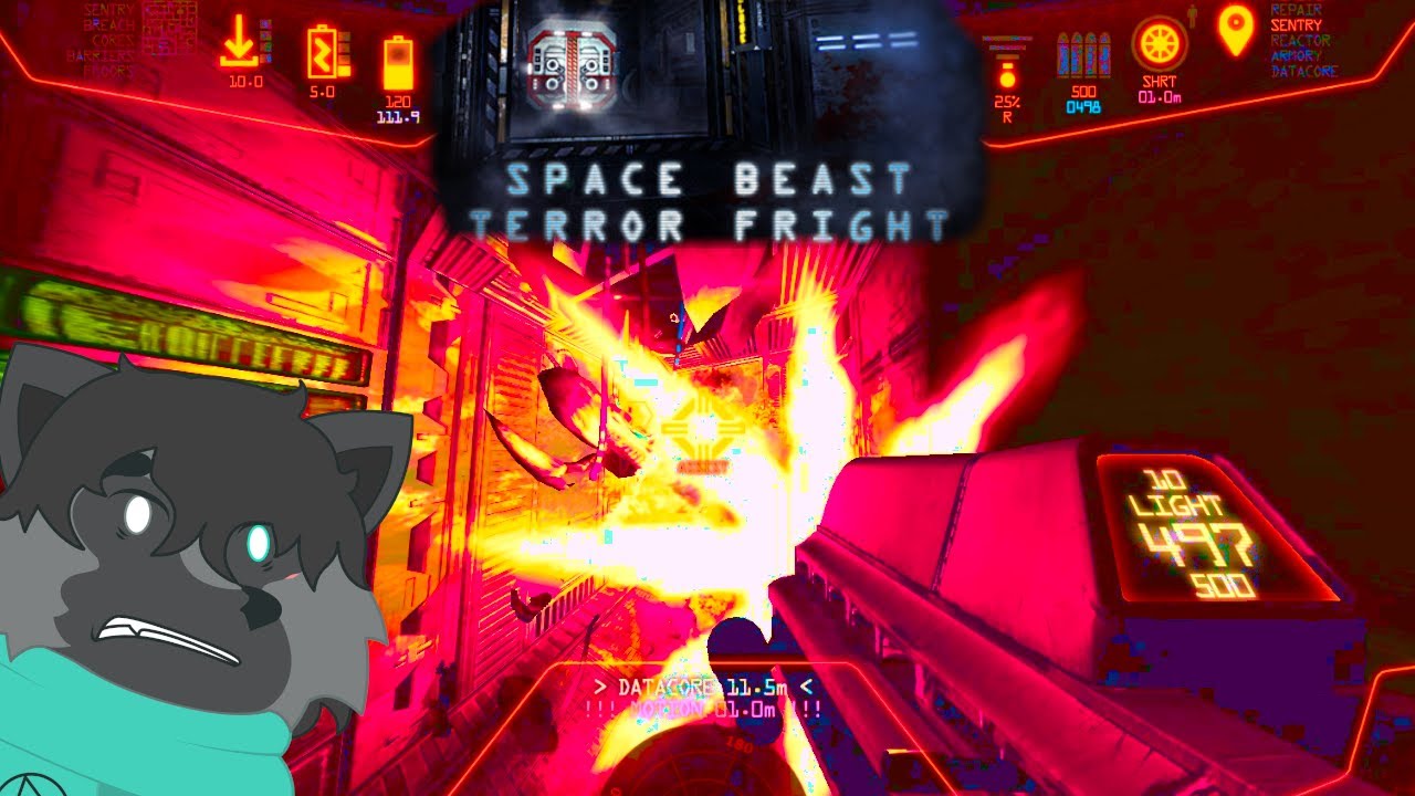 TERRIFYING ALIEN HORROR GAME - Space Beast Terror Flight Gameplay ...
