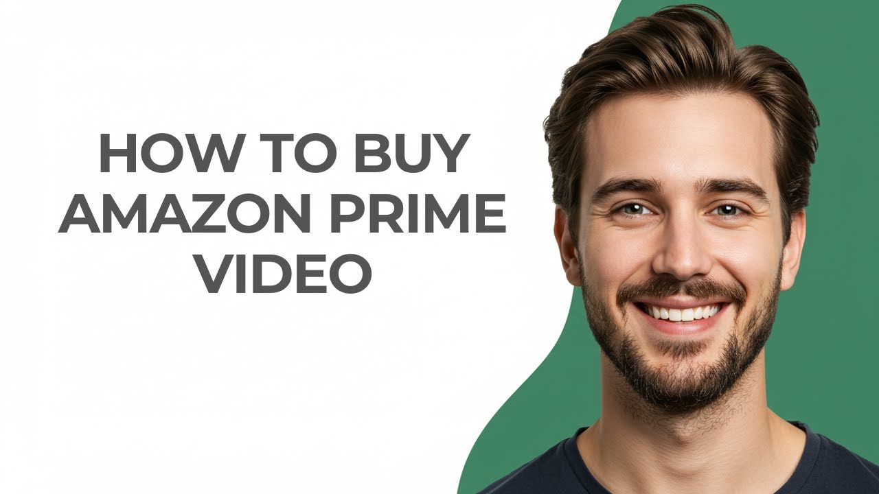 How To Buy Amazon Prime Video - GUIDE! - YouTube