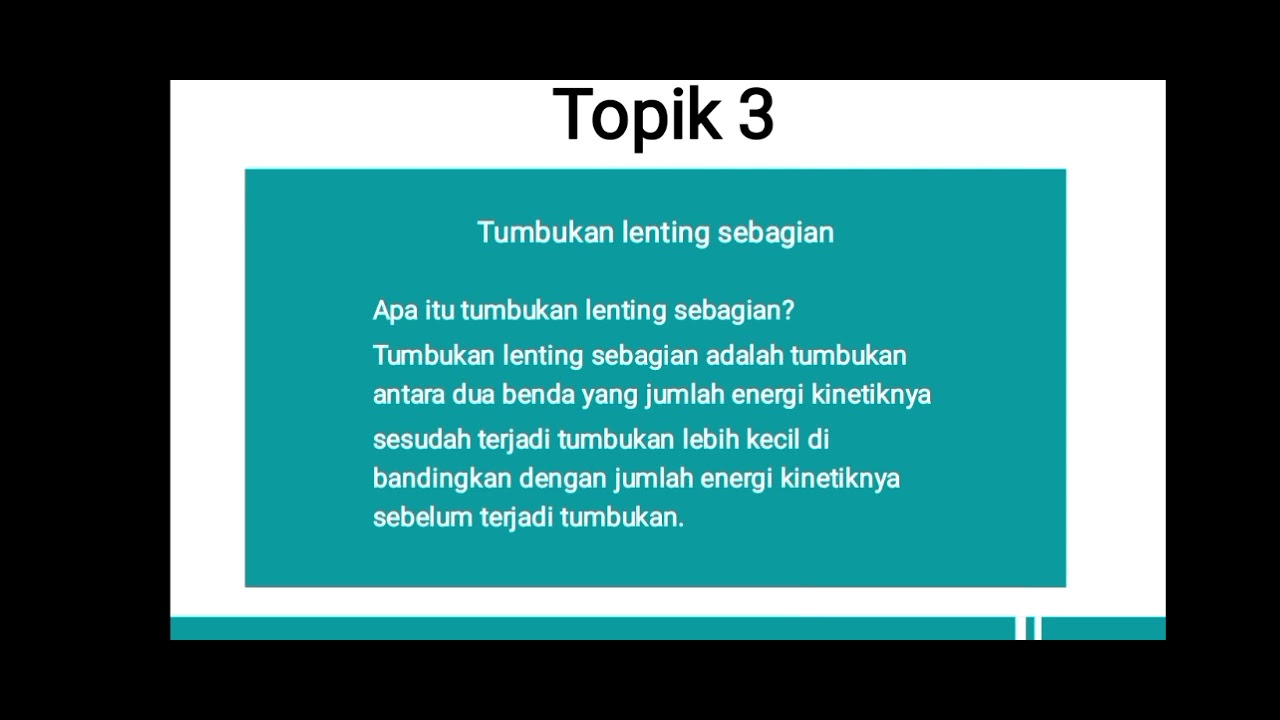 Tugas Mapel Fisika X Materi Tumbukan lenting sebagian oleh Ryu ...