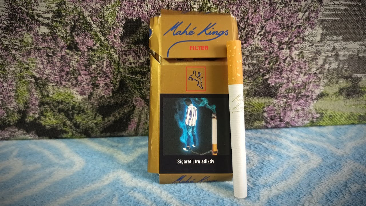 Сигареты из Сейшельских островов - Mahe Kings - YouTube