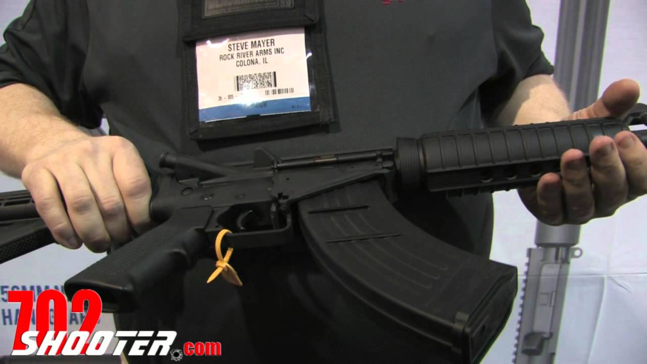 Rock River Arms LAR-47 Rifle 2012 Shot Show - YouTube