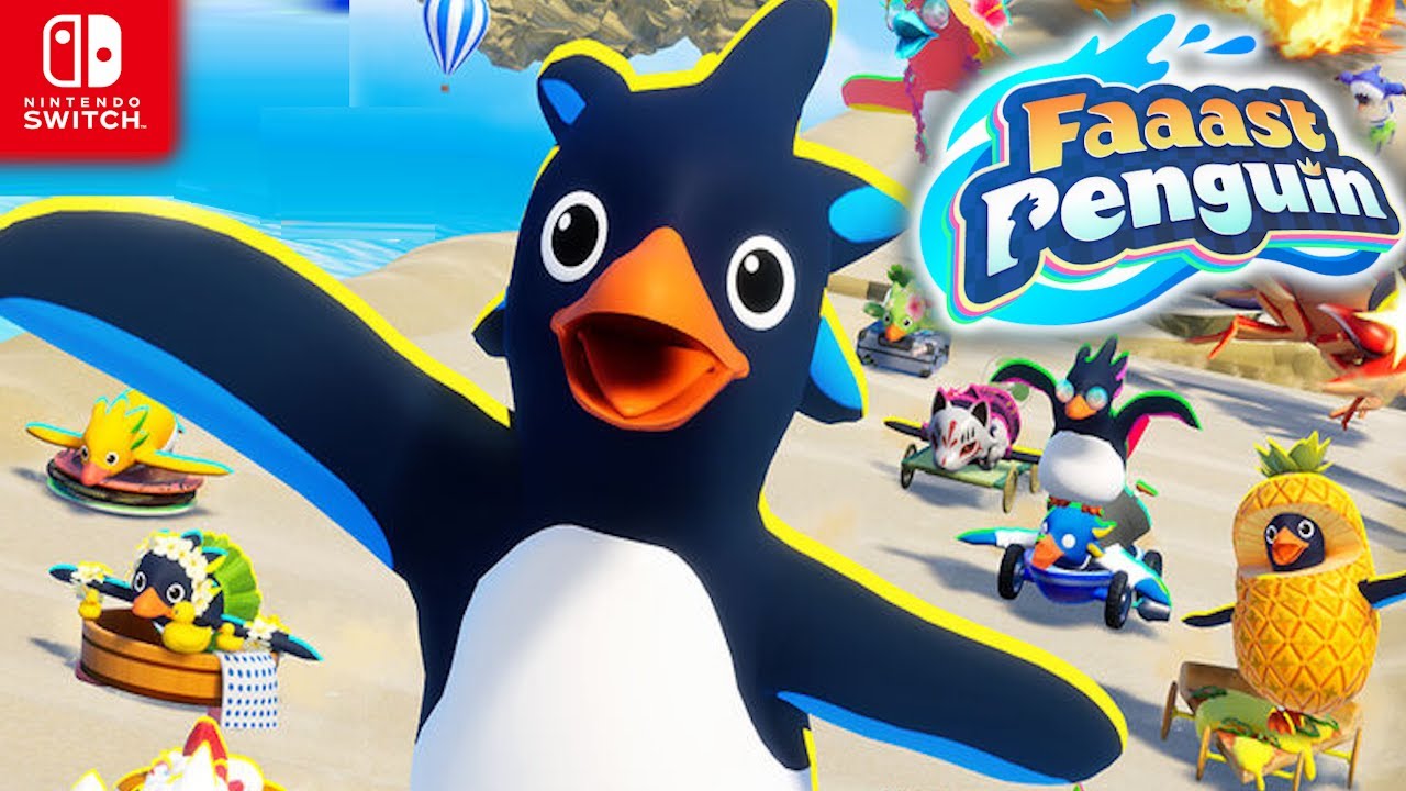 Faaast Penguin - Nintendo Switch Gameplay - YouTube
