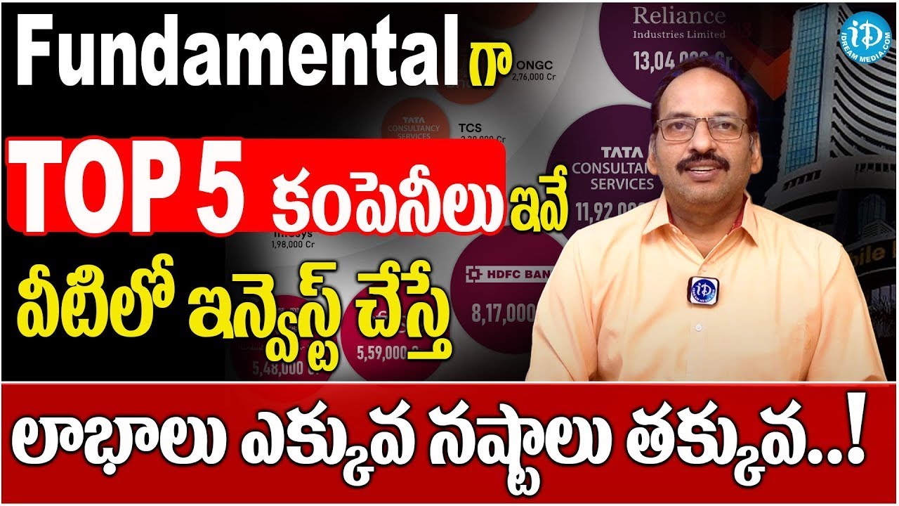 Top 5 Best Companies In India | Stock market analyst | How To Investing ...