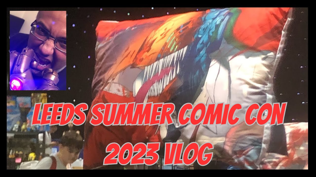 Leeds summer comic con 2023 floor tour - YouTube