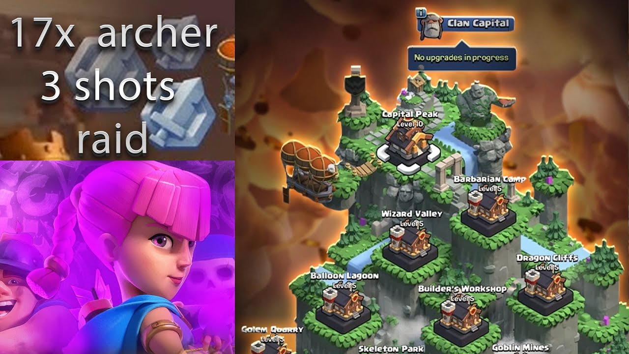 raid weekend SNEAKY ARCHER attacks - YouTube