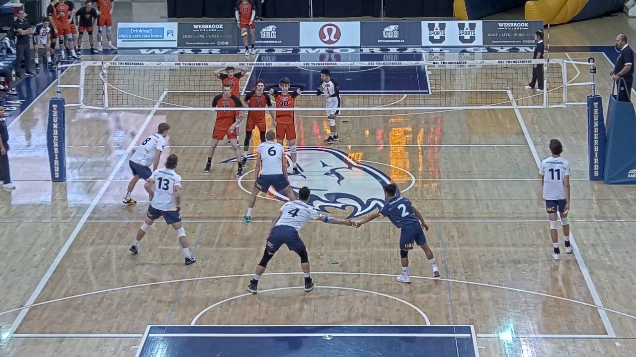 UBC vs Thompson Rivers (3-0) | Men's Volleyball | CanadaWest Regular ...