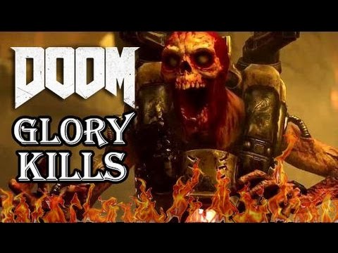 DOOM 4 (2016) All Glory Kills - All Melee Kills - YouTube