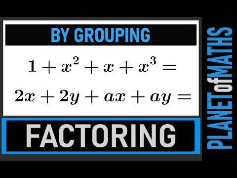 Factoring by Grouping - YouTube