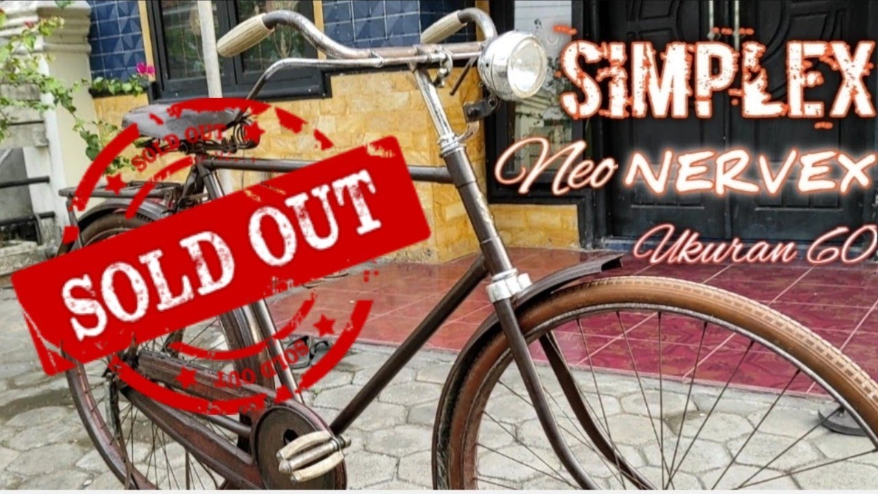 sepeda onthel simplex jalu heren Neo nervex seri 2 original [ terjual ] - YouTube
