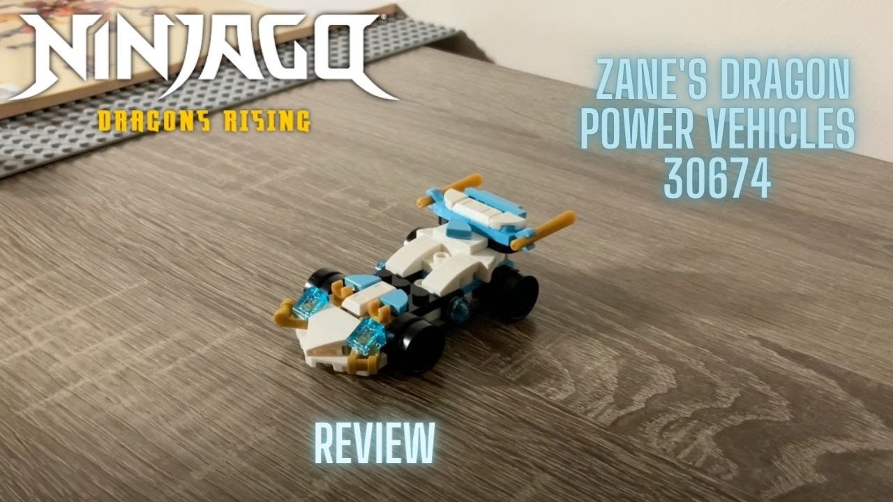 Ninjago Dragons Rising Zane's Dragon Power Vehicles | 30674 | Review ...