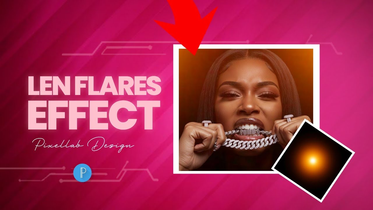 How to add Len Flares to your design - YouTube