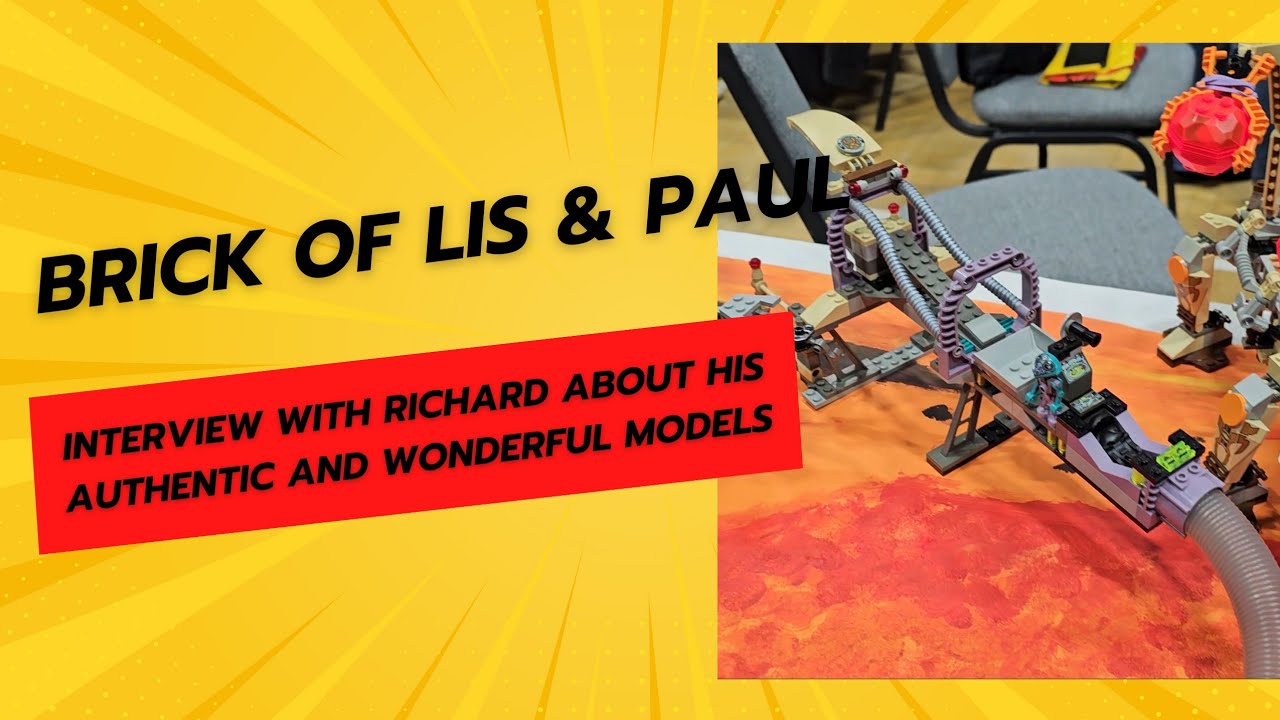 Lego interview: Richard's Lego Masterpieces Unveiled, Interview, and ...
