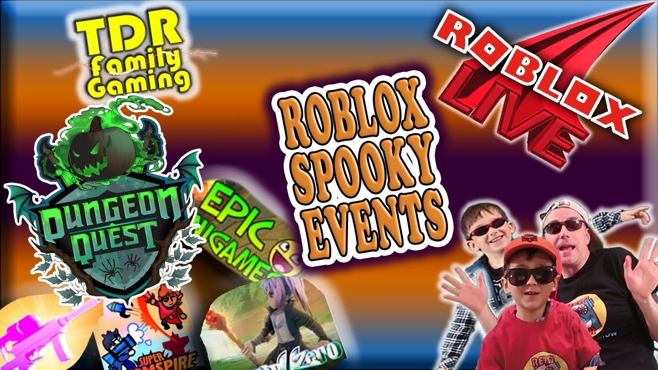 Roblox Spooky Events - TDR Live Stream - YouTube