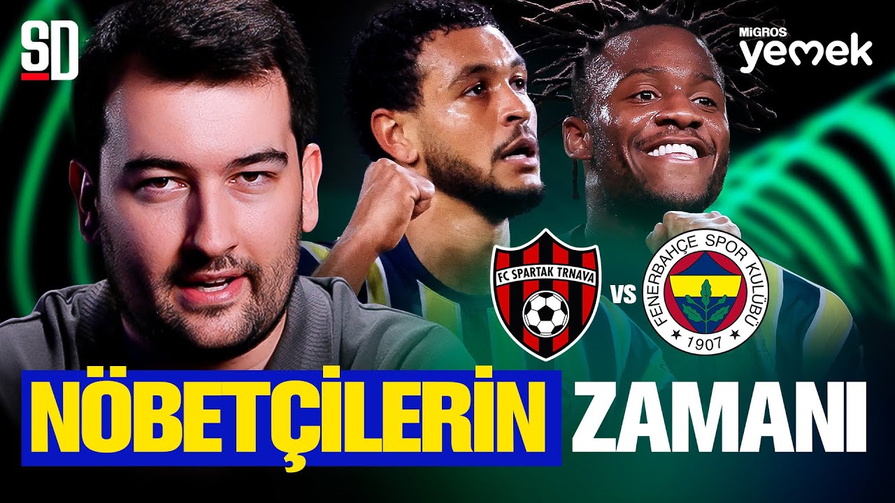 "MAÇIN VİTESİNİ FENERBAHÇE BELİRLER" | Spartak Trnava Maçı, Ryan Kent ...