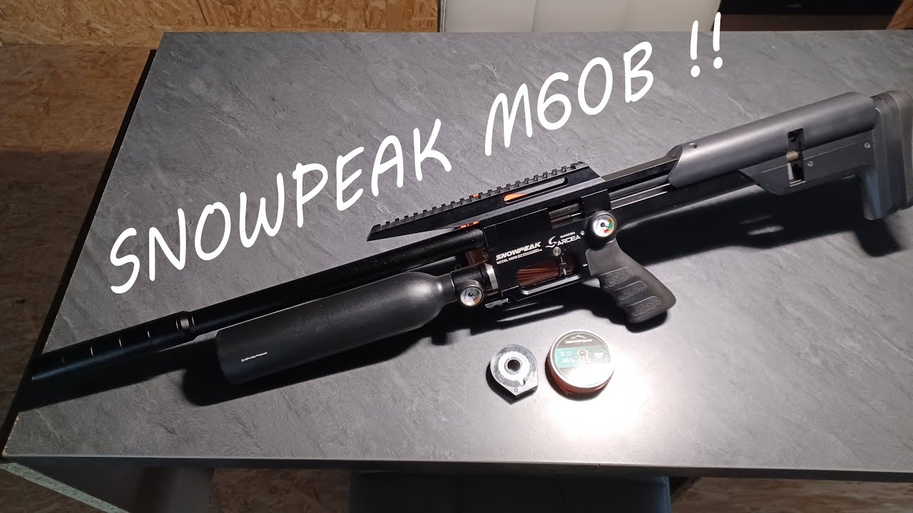 Snowpeak M60B en séance de tir à 50 et 70 mètres - YouTube