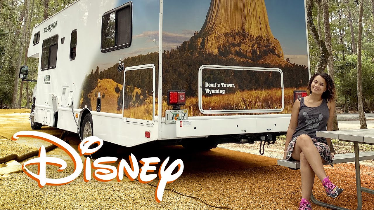 ACAMPAMOS na DISNEY de MOTORHOME - YouTube
